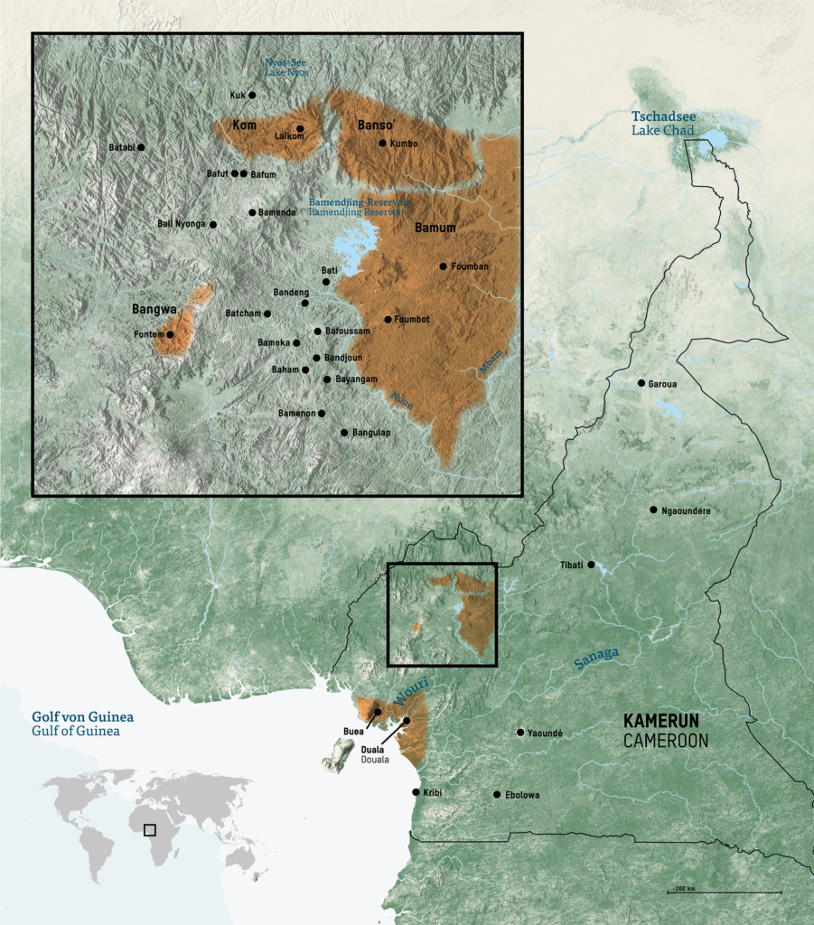 Humboldt Forum: Map of Cameroon – Sheraz Khan